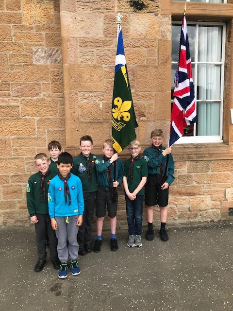 Parade Day in Linlithgow – 6th West Lothian Scout Group